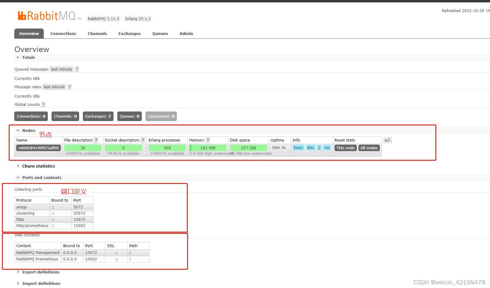 Docker 安装运行 RabbitMQ，Web管理页面_docker rabbitmq 开启管理管理-CSDN博客
