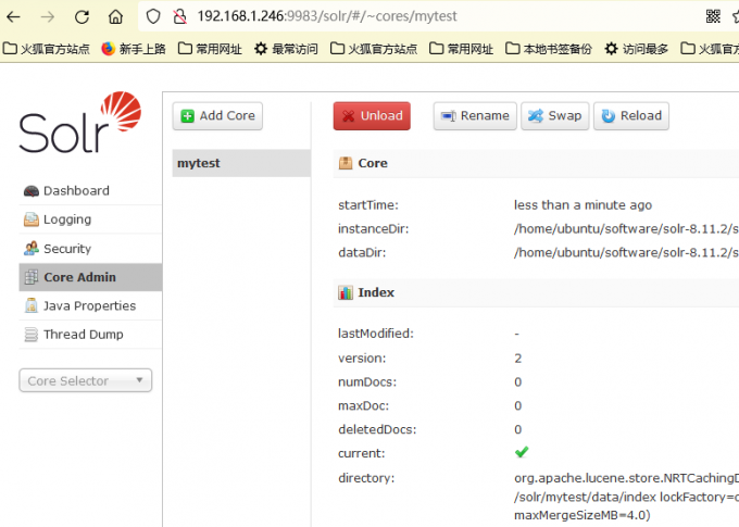 Solr 8.11入门教程(2)创建core_solr web ui创建core share-CSDN博客