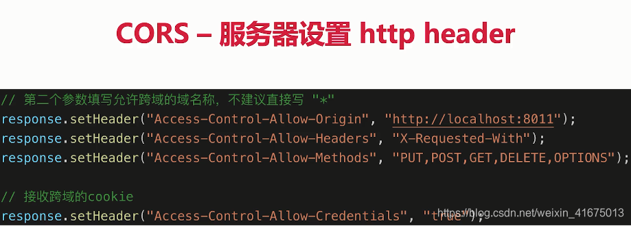 实现跨域的常见方式jsonp和cors_jsonrpc2server 设置允许跨域-CSDN博客
