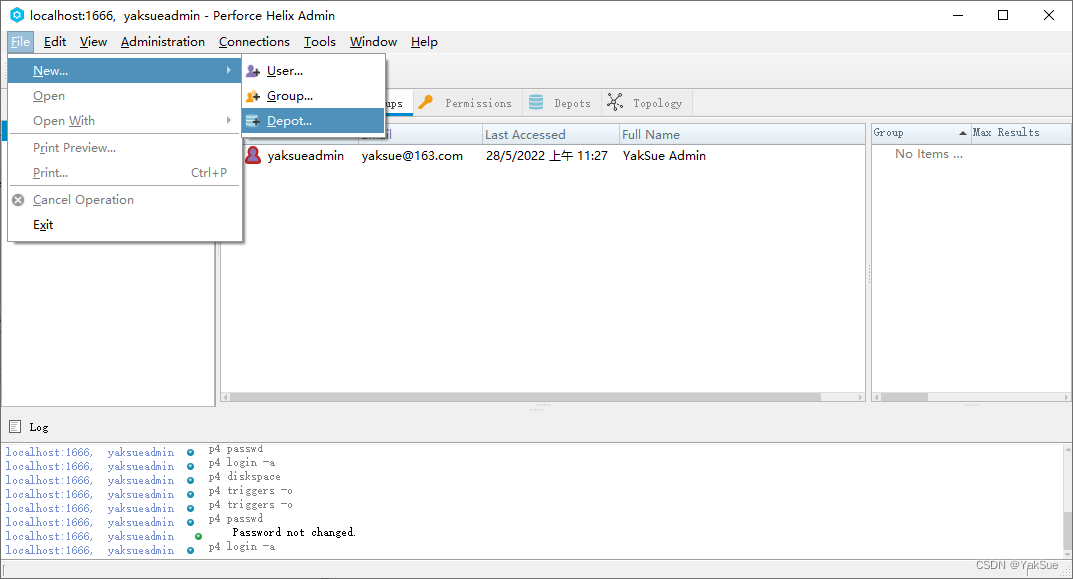 学习从零创建并配置一个P4服务器_helix core visua-CSDN博客