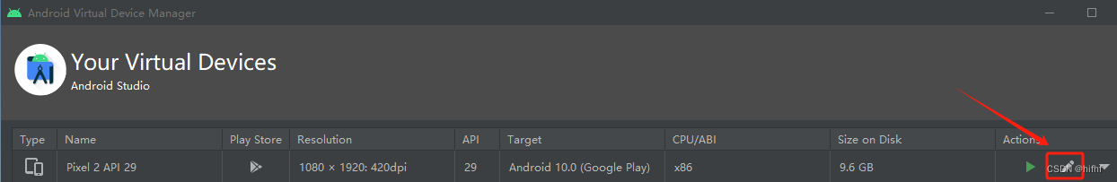 AVD黑屏_android virtual device启动黑屏-CSDN博客