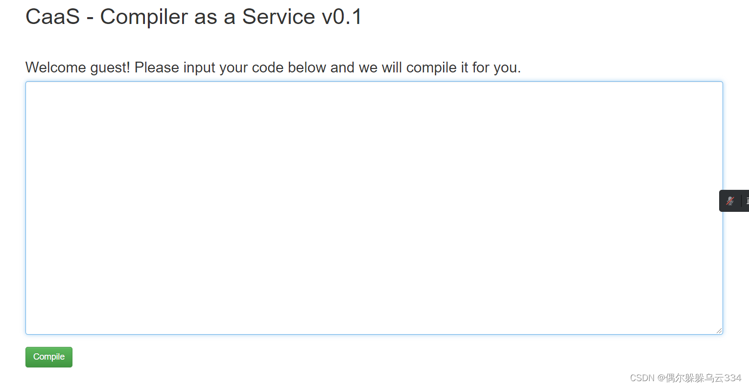 [FireshellCTF2020]Caas-CSDN博客