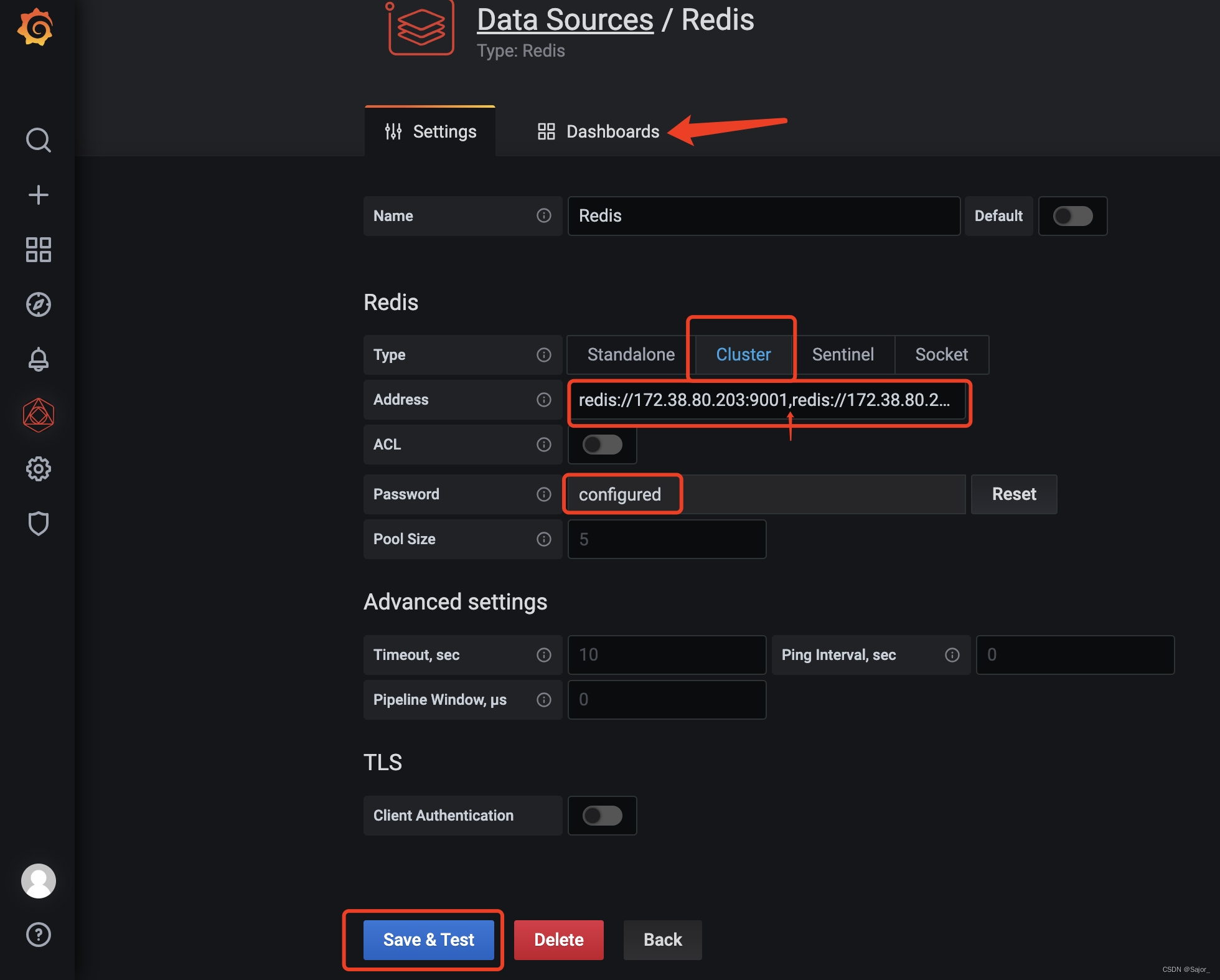 Grafana监控 Redis Cluster_grafana redis-CSDN博客