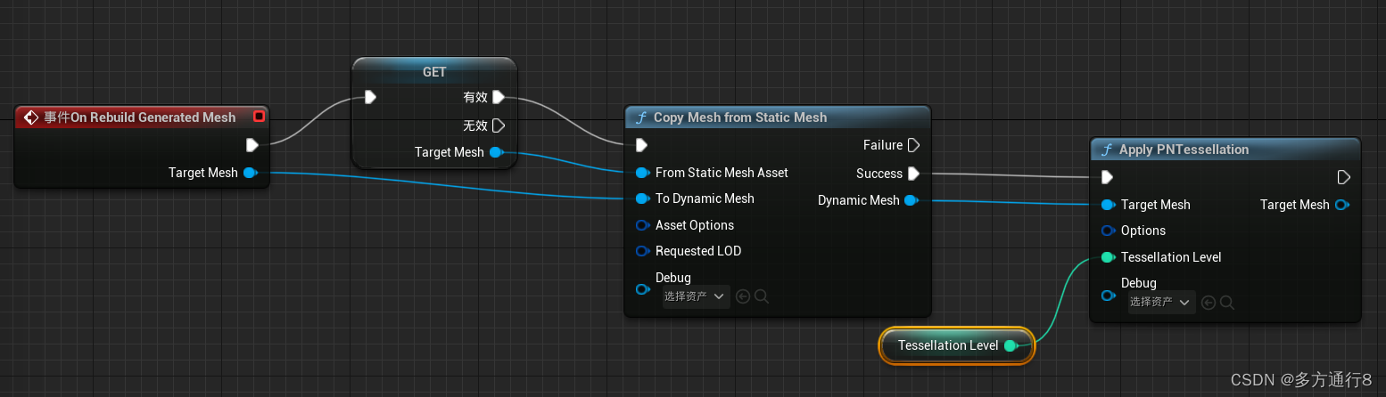 UE4/5用贴图和GeneratedDynamicMeshActor曲面细分与贴图位移制作模型_ue 增加细分】-CSDN博客