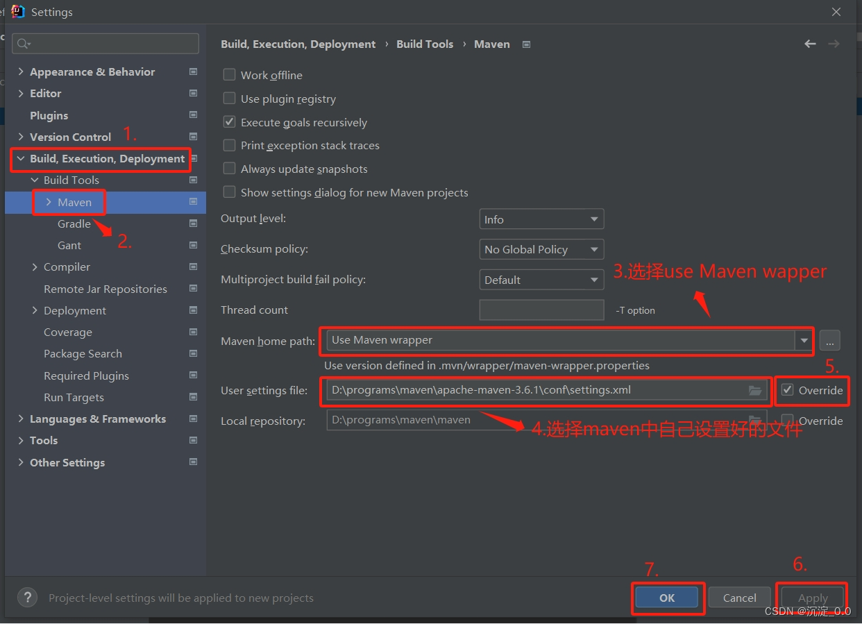 idea打开项目maven为自己设置的_idea use maven wrapper-CSDN博客