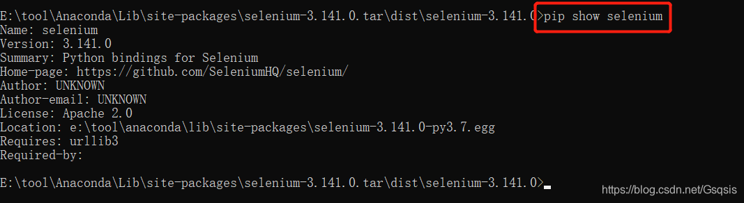 selenium 的安装教程（本人的成功历程）_selenium3.141.0-CSDN博客