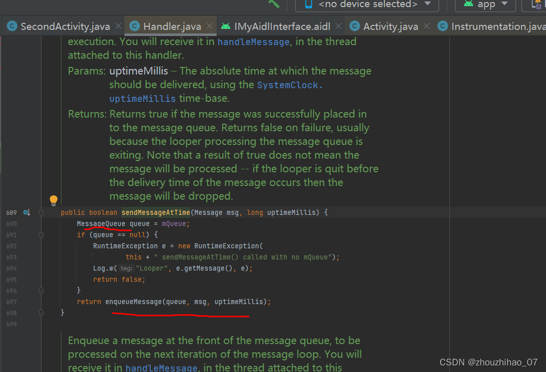 Handler源码详解-CSDN博客