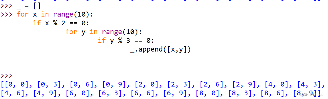Python嵌套列表详解：创建、访问与列表推导-CSDN博客
