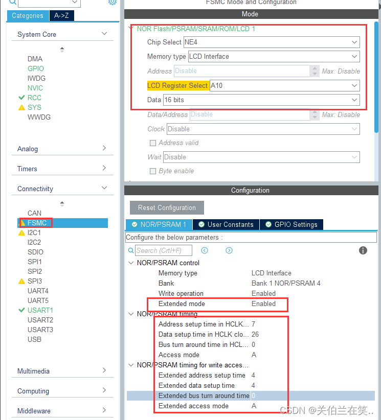 STM32F103ZET6战舰板LCD显示——CubeMX实现_战舰版lcd屏幕怎么用-CSDN博客