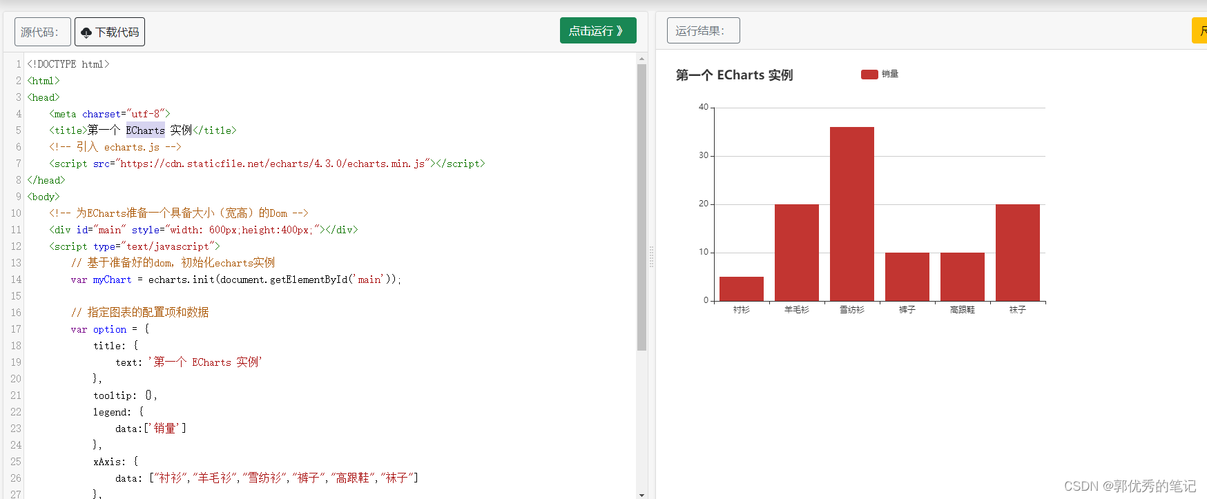 Bootstrap框架集成ECharts教程_bootstrap echarts-CSDN博客