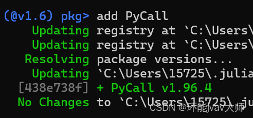 julia语言使用PyCall包调用Python代码及Python包-CSDN博客