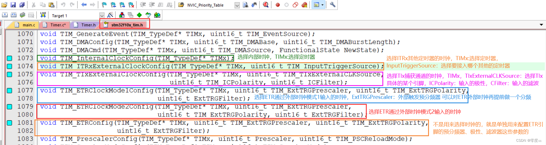 TIM定时器中断_tim1中断-CSDN博客