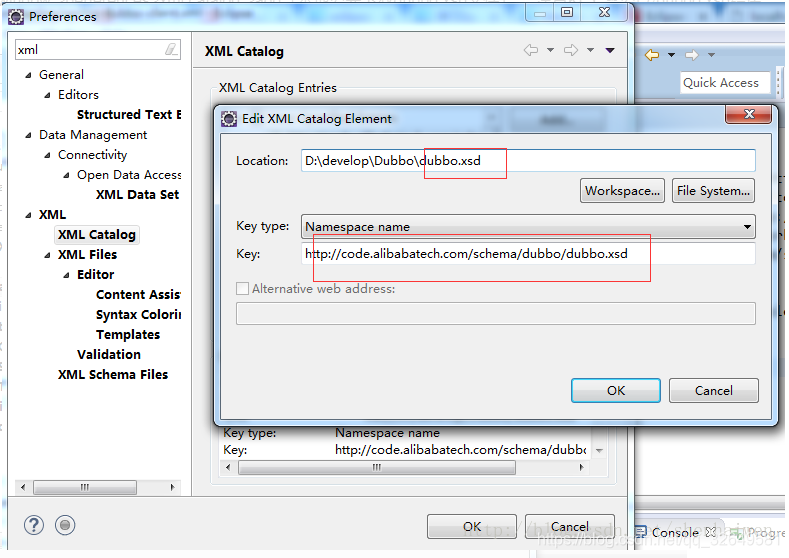 Eclipse配置dubbo.xsd，解决dubbo标签报错：dubbo.xsd配置-CSDN博客