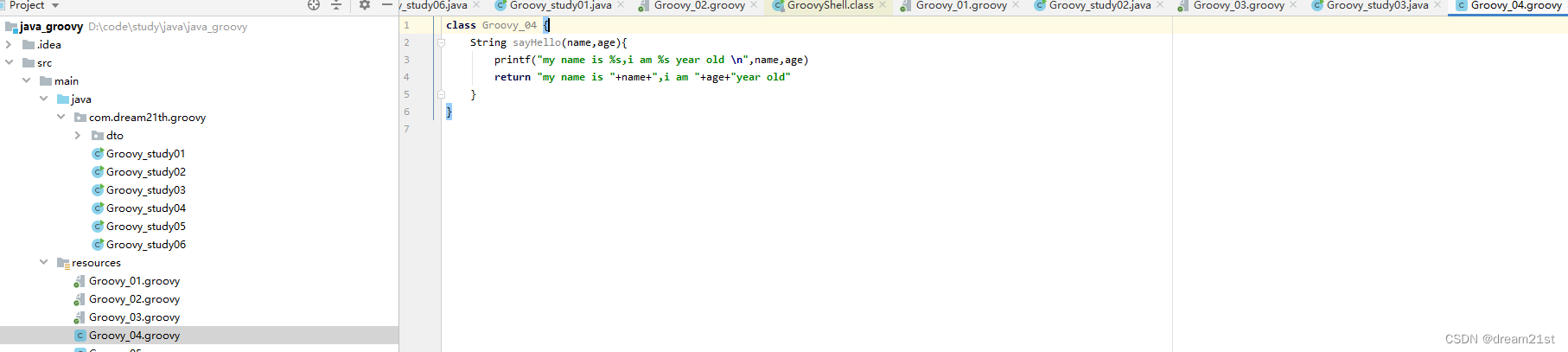 java代码中使用Groovy的三种方式详解_java groovy-CSDN博客