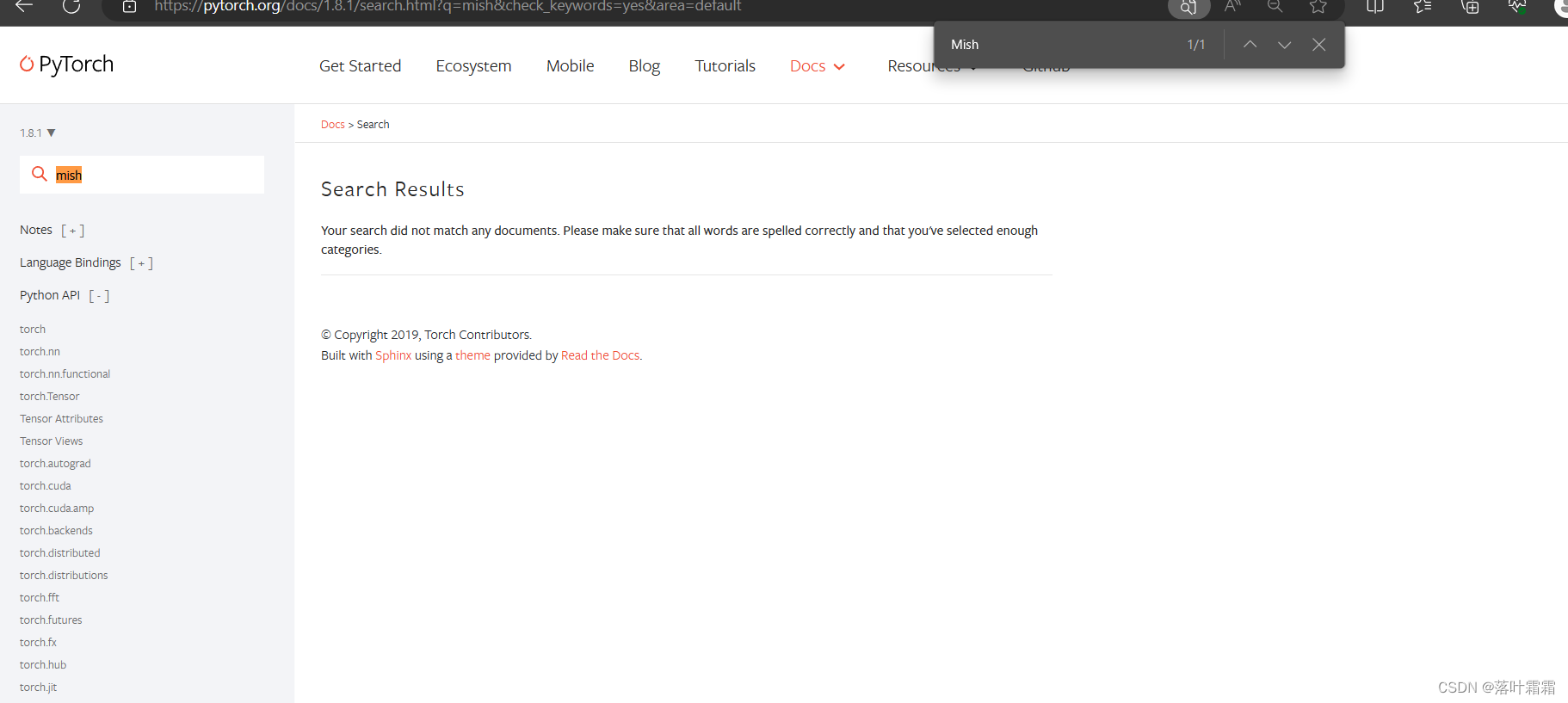 【yolo系列：运行报错AttributeError: module ‘torch.nn‘ has no attribute ‘Mish‘】_yolo系列-CSDN专栏