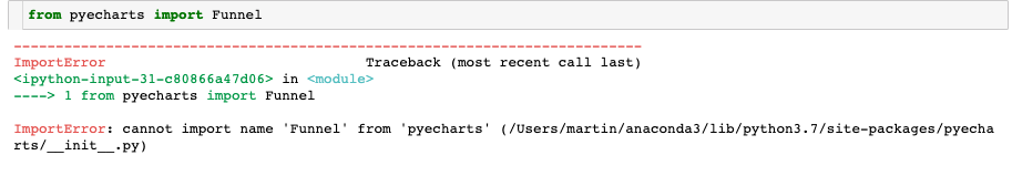 【python】pyecharts的Funnel包报错与试错_from .charts import funnel-CSDN博客