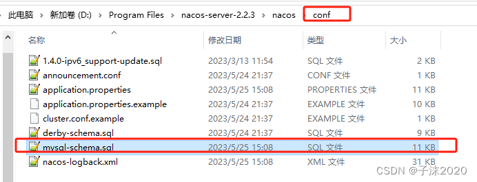 nacos切换到mysql数据库（替换掉嵌入式数据库derby）_nacos改为mysql-CSDN博客