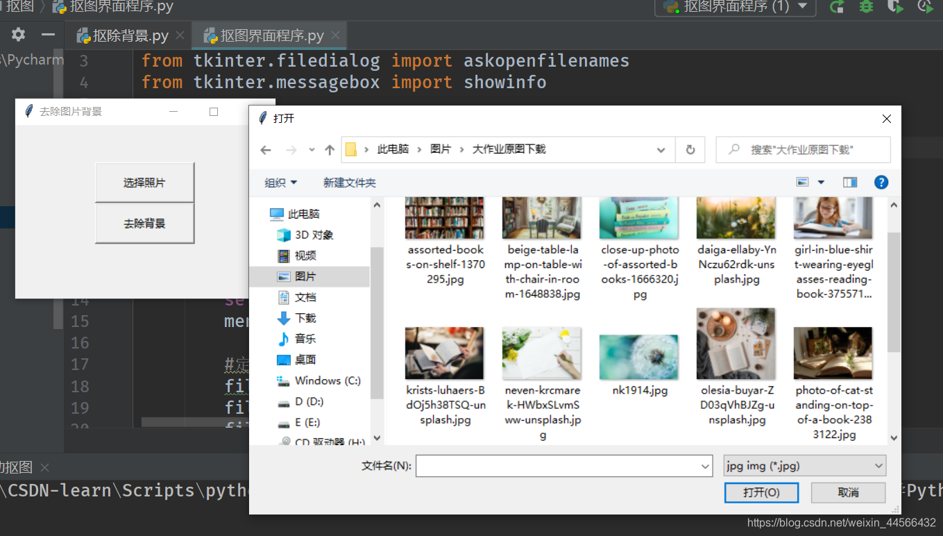【Python】自己动手实现一个带界面的自动抠图小程序_removebg带gui-CSDN博客