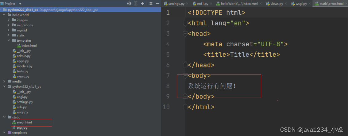 一周学会Django5 Python Web开发-Django5路由重定向_django 重定向-CSDN博客
