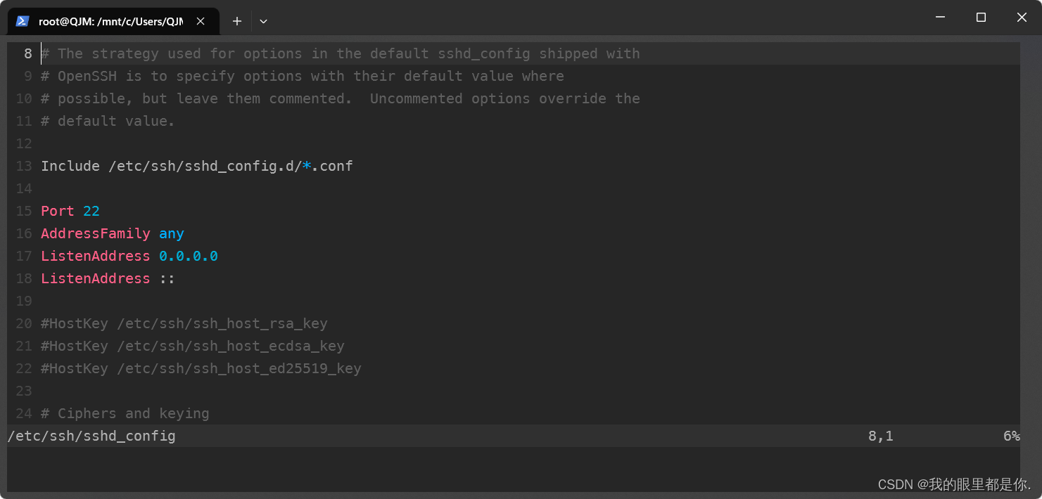 WSL中设置SSH服务：Windows到Linux远程连接教程,-CSDN博客