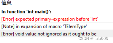 【Error】expected primary-expression before ‘int‘_[error] expected primary-expression before 'int ...