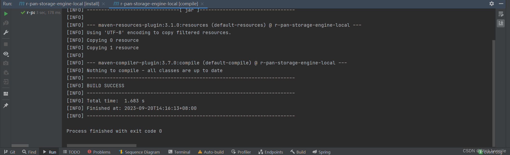 2.Could not resolve dependencies for project jiangrong:r-pan-storage-engine-local:jar:1.0 ...