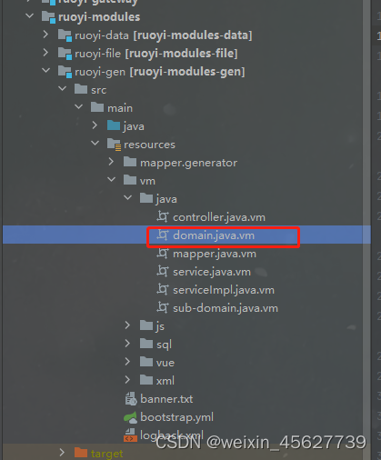 RuoYi-Cloud 代码生成时生成Swagger注解@ApiModel @ApiModelProperty_ruoyi-cloud ...