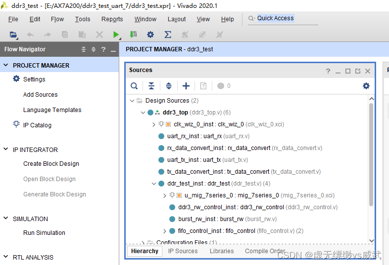 Ax7a200教程7 基于ddr3的串口发送和接收64次突发二）怎么把串口很大的数据写入到fpga的ddr3中 Csdn博客