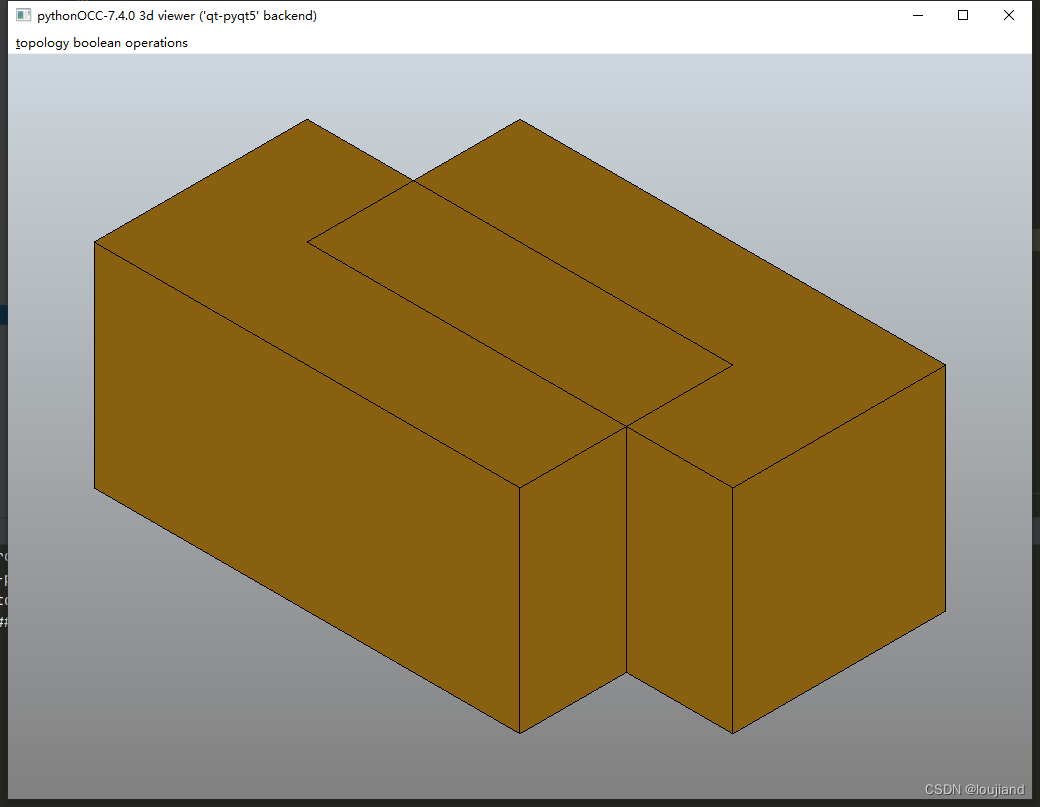 第二章：Pythonocc官方demo 案例72（基于拓扑结构的布尔操作）_pythonocc erase-CSDN博客