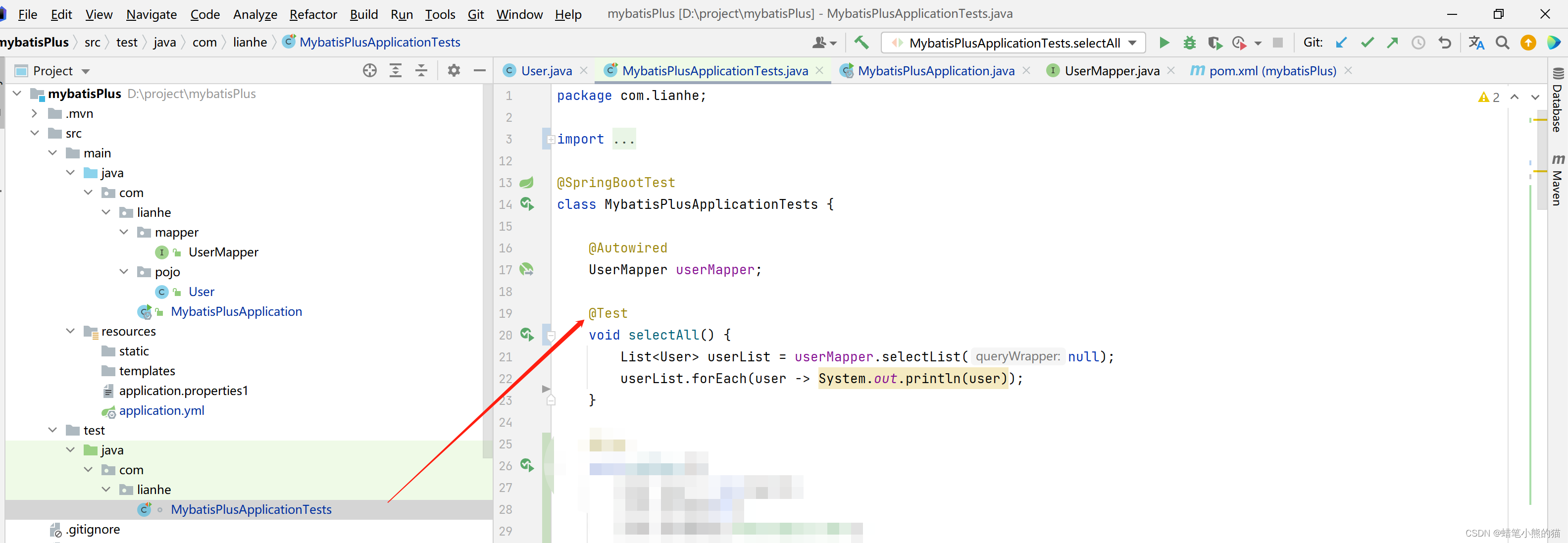 SpringBoot +MybatisPlus 基础案例_springboot +mybatisplus案例-CSDN博客