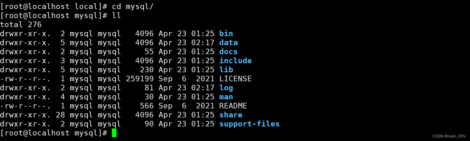 Linux安装mysql（Centos7、mysql5.7.36-gz版本）_linux mysql 5.7.36安装包-CSDN博客