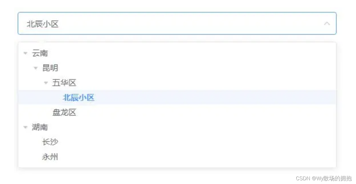 vue el-select下拉框中嵌套树结构_el-select 树形结构-CSDN博客
