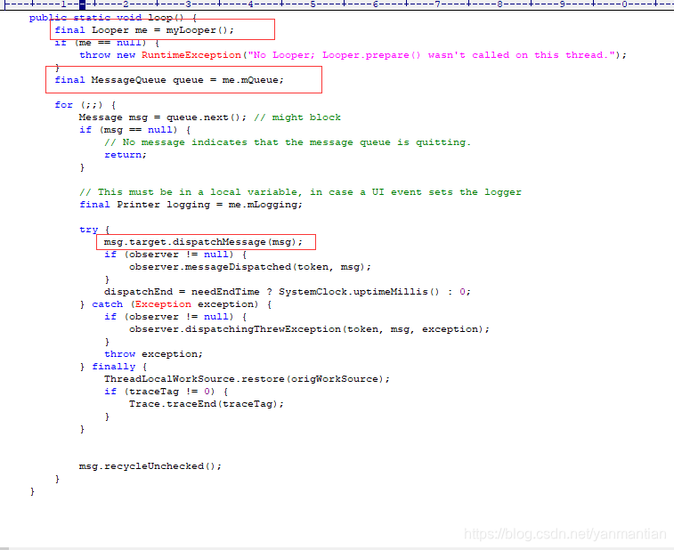Android handler loop源码详解_android loop方法源码-CSDN博客