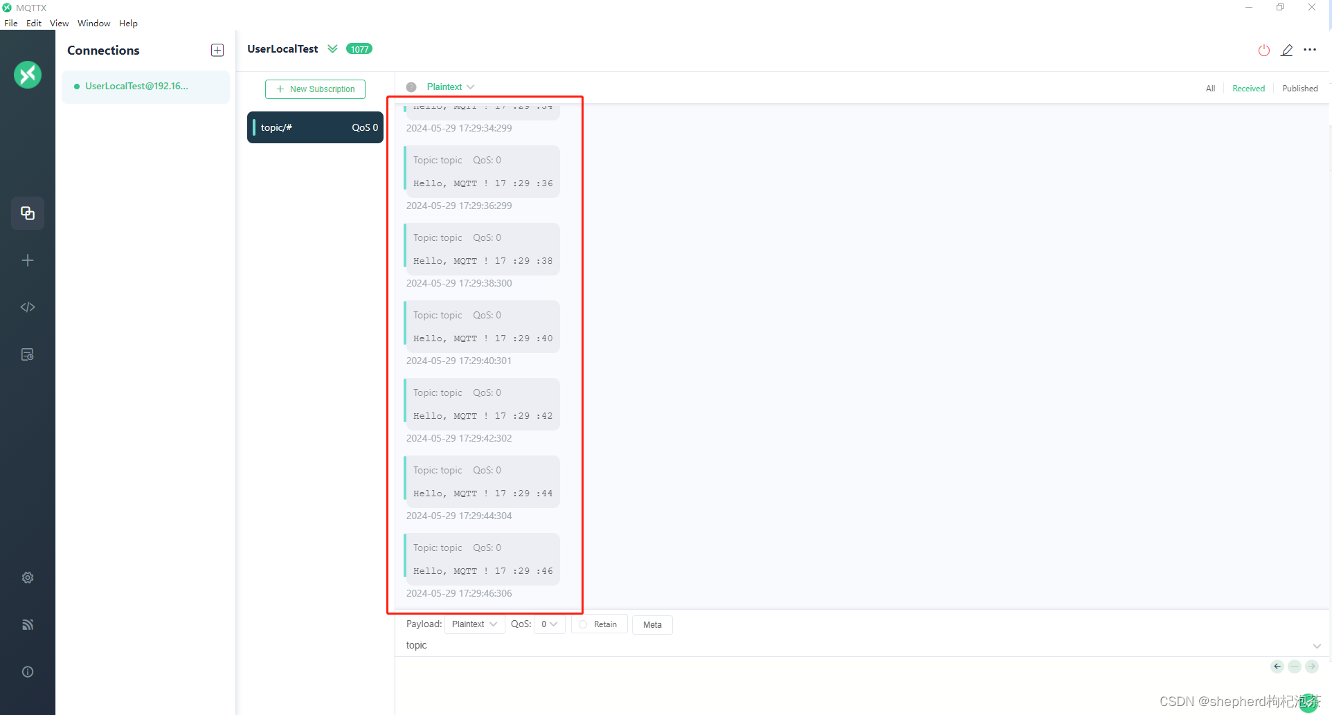 用 C#实现MQTT的订阅和发布，MQTTnet包的使用_emqx c#-CSDN博客