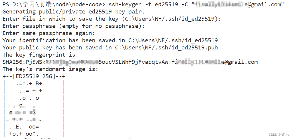 Warning: Permanently added ‘github.com’ (ED25519) to the list of known hosts. git@github.com ...