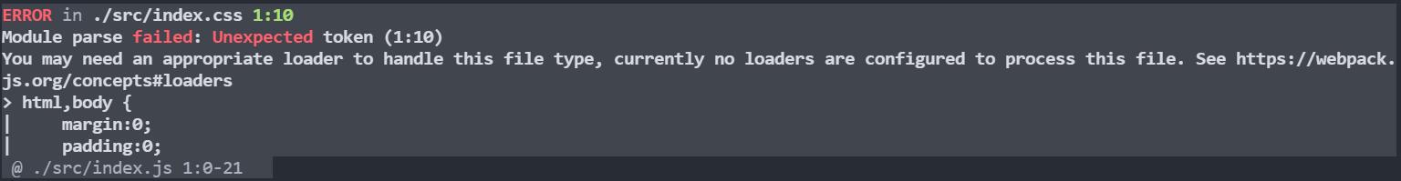 Webpack執行打包:“You may need an appropriate loader to handle this file type“-CSDN博客
