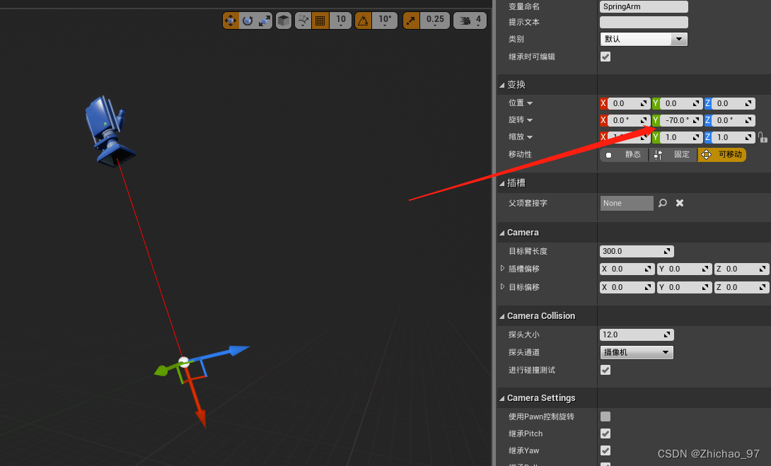 【UE4 RTS】01-Camera SetUp_ue4rts camera蓝图-CSDN博客
