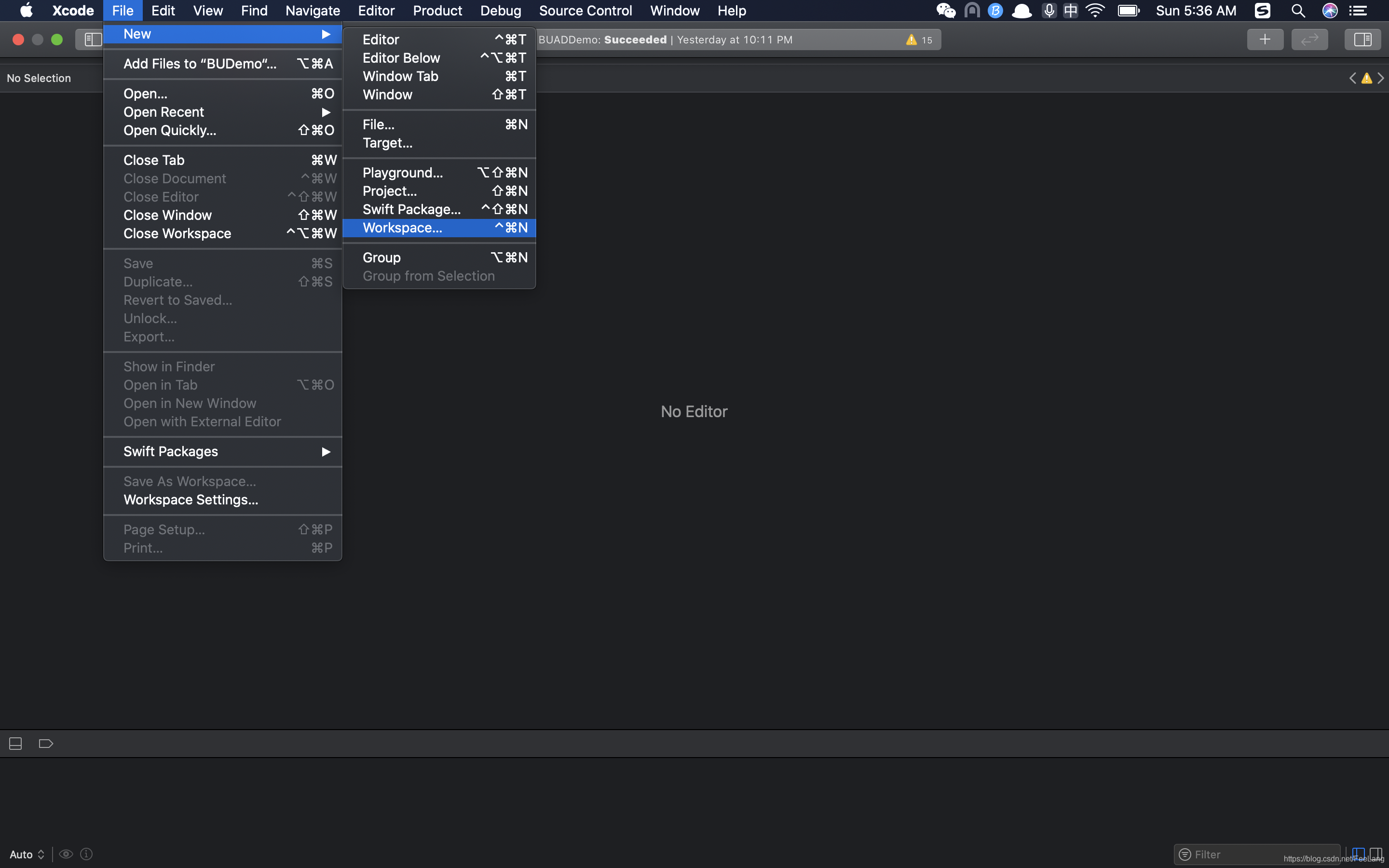 【iOS入门】新建 workspace_workspace里面createsrevlet怎么创建-CSDN博客