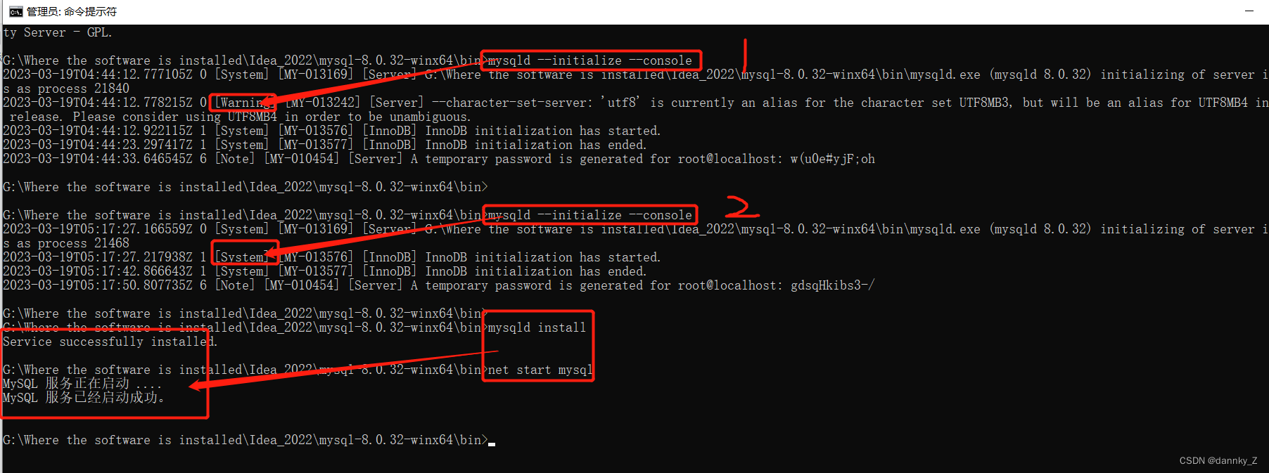 mysql 8中utf8和utf8mb4运行时的编码警告提醒[Warning]——my.ini配置问题_mysql8 warning-CSDN博客