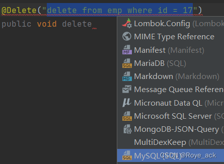 【javaweb】学习日记Day9 - Mybatis 基础操作-CSDN博客