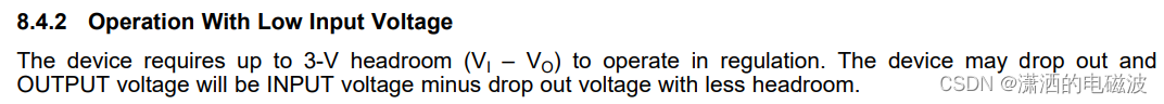 LDO的dropout voltage_ldo dropout-CSDN博客