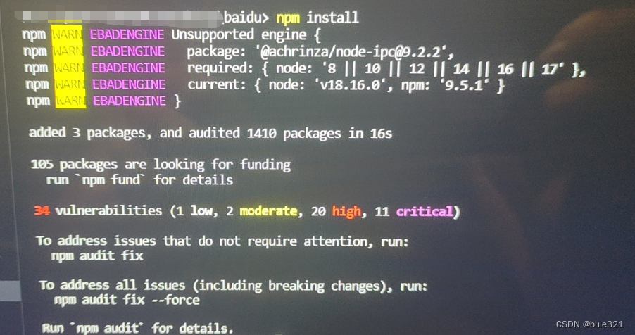 项目用node14版本；电脑是18版本运行报错_node v18兼容14吗-CSDN博客