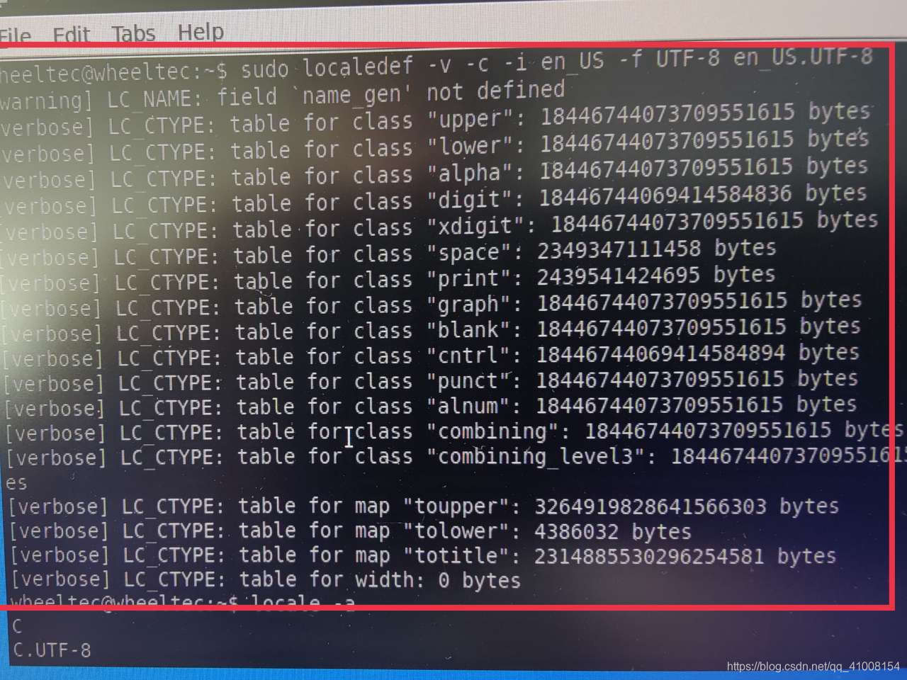 -bash: warning: setlocale: LC_ALL: cannot change locale (en_US.UTF-8）-CSDN博客