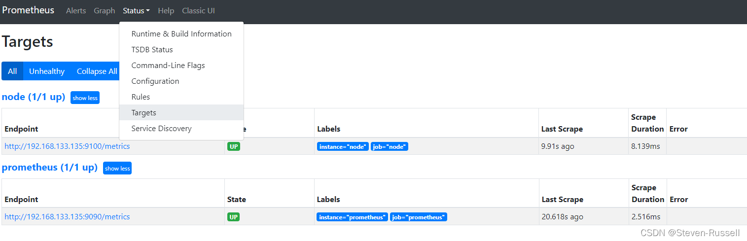 docker安装prometheus、node-exporter-CSDN博客