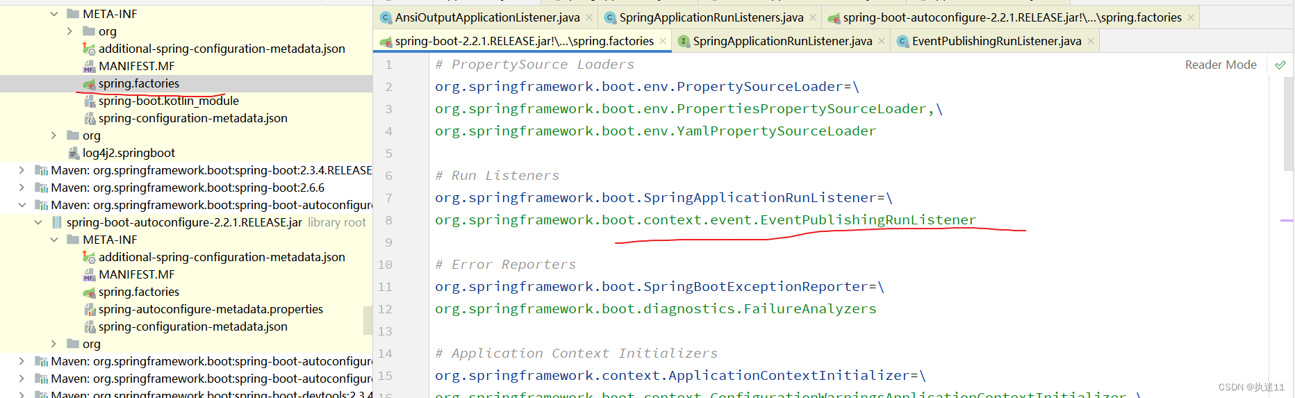 SpringBoot启动流程中的Initializer和Listeners_springbootinitializer-CSDN博客
