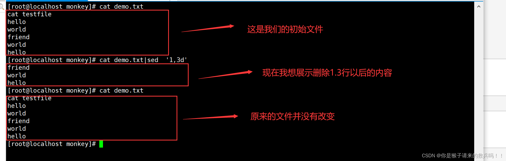 linux（7）- sed_linux7 sed-CSDN博客