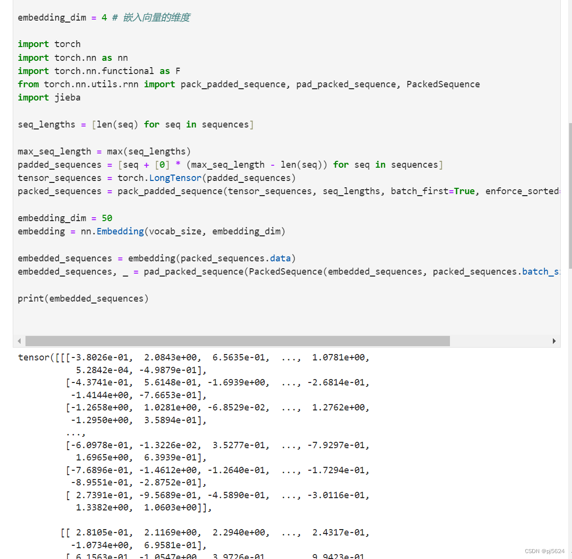 Embeddingbag与Embedding-CSDN博客