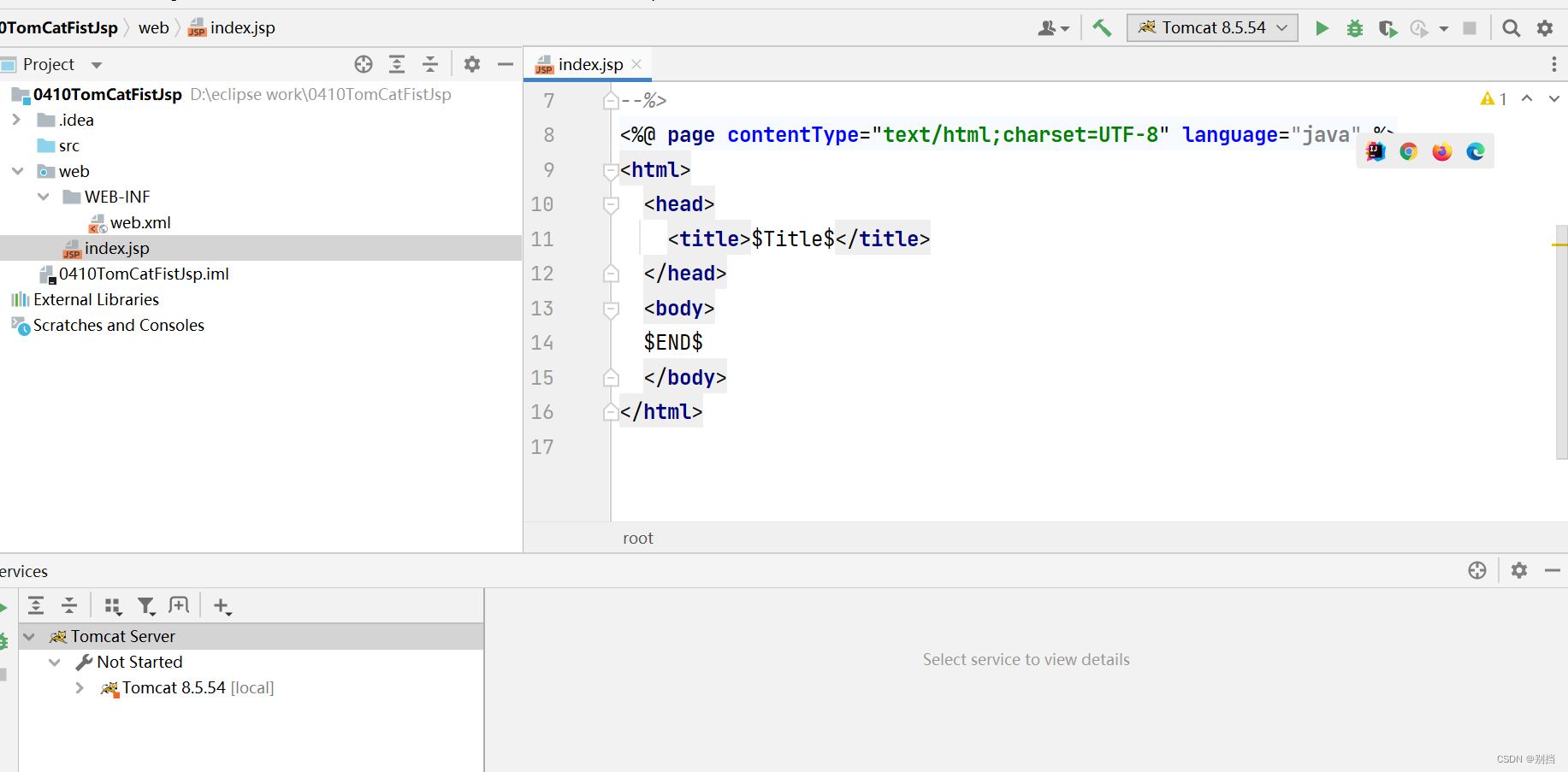 idea工具使用Tomcat创建jsp 部署servlet到服务器_ideaj jsp servlet 项目部署-CSDN博客