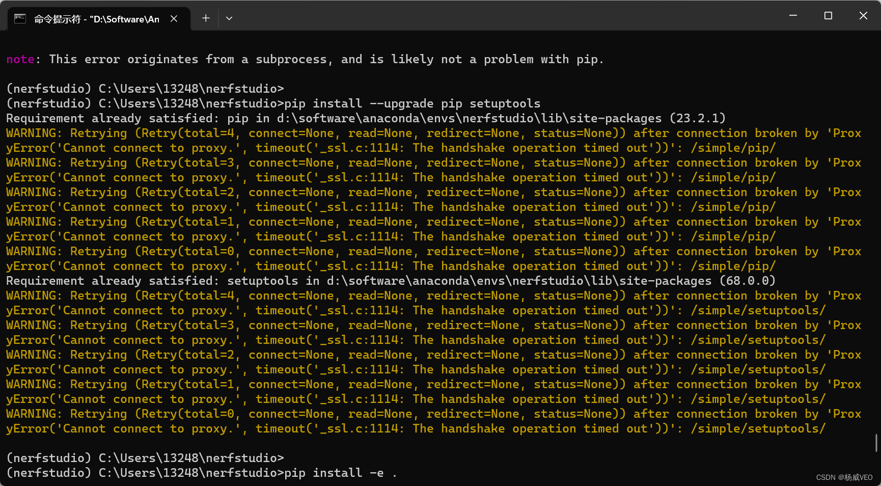 win11 nerfstudio安装问题_nerfstudio windows-CSDN博客