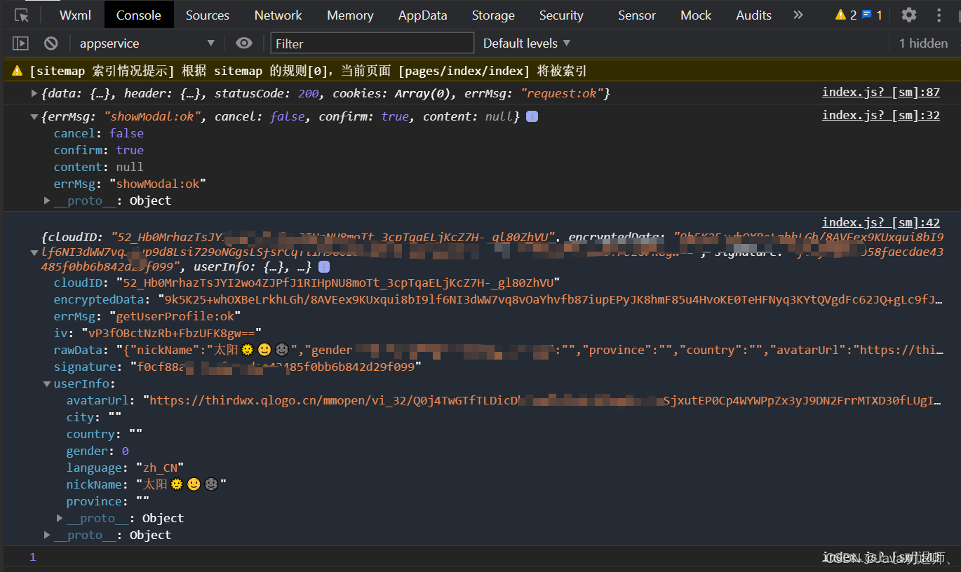 getUserProfile:fail can only be invoked by user TAP gesture-CSDN博客